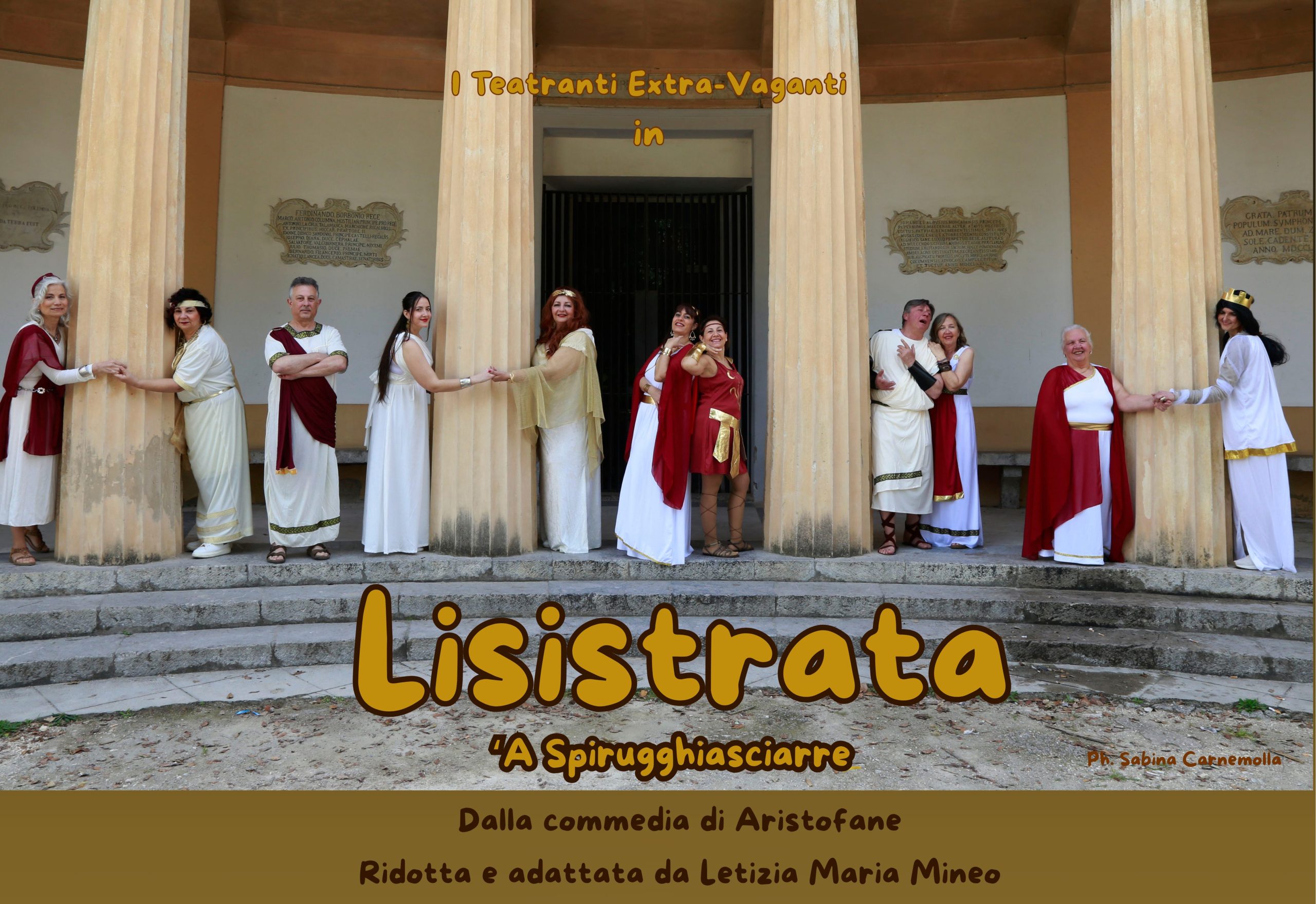 Villa Filippina a Palermo, va in scena Lisistrata 'a spirugghiasciarri ...